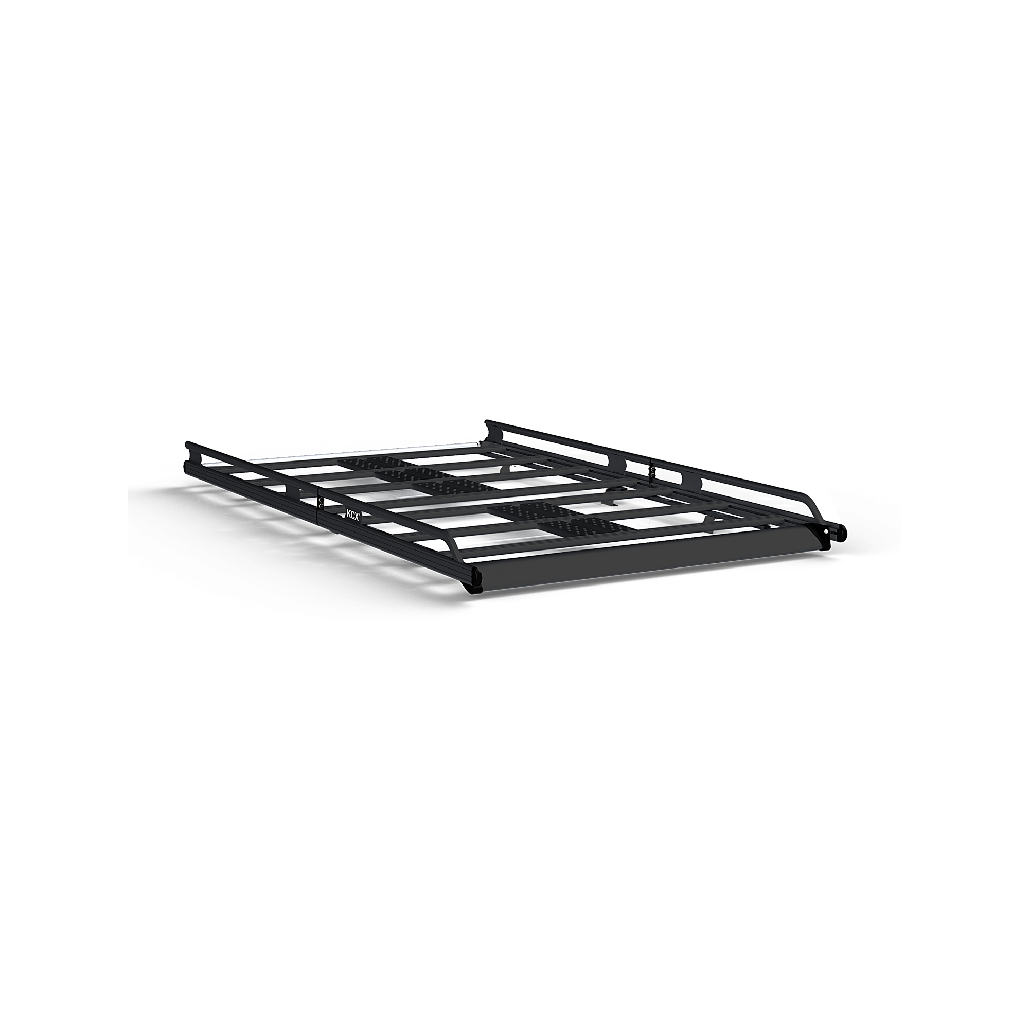 Option : Black aluminium roof rack for commercial vehicles and vans