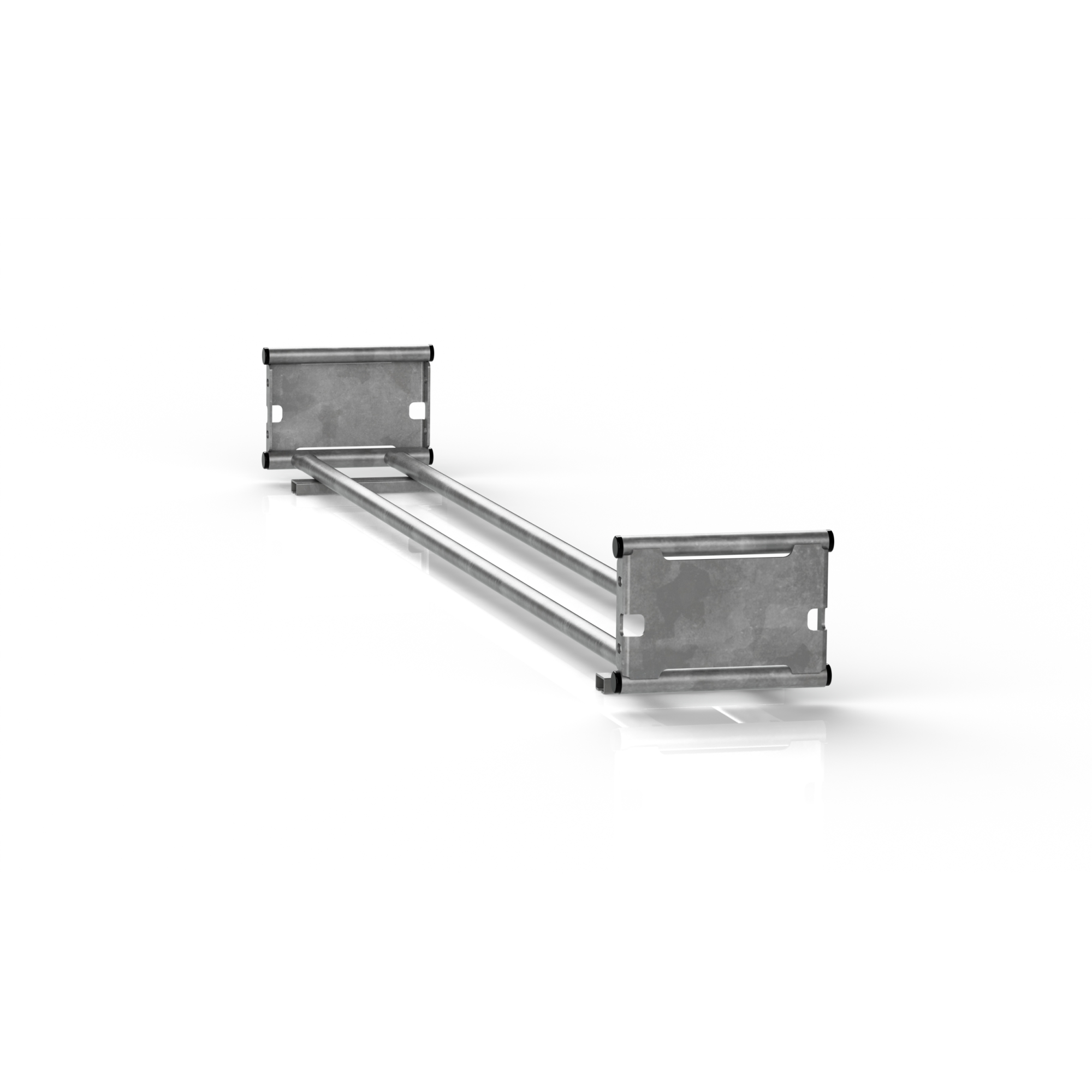Option: extension (spacer) for steel roof rack for commercial vehicles ...